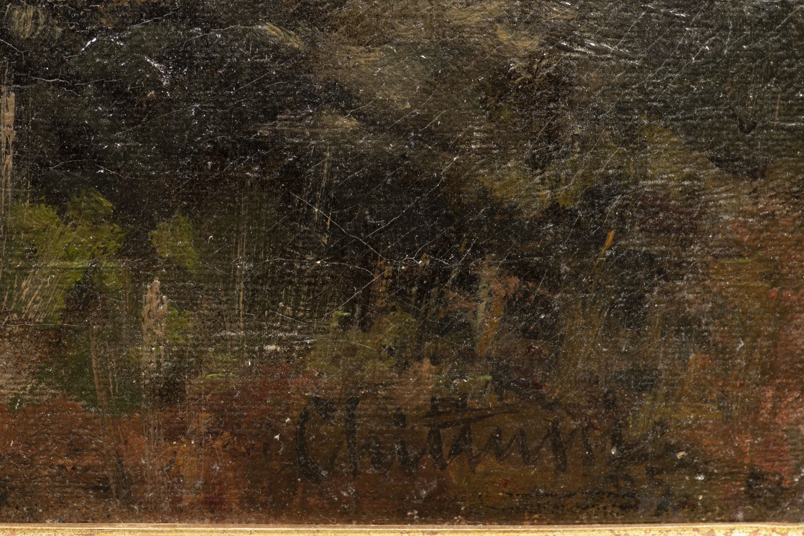 Anton Chittussi | A BIRCH GROVE (Late 19th Century) | MutualArt