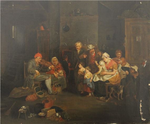 David Wilkie | The Blind Fiddler | MutualArt