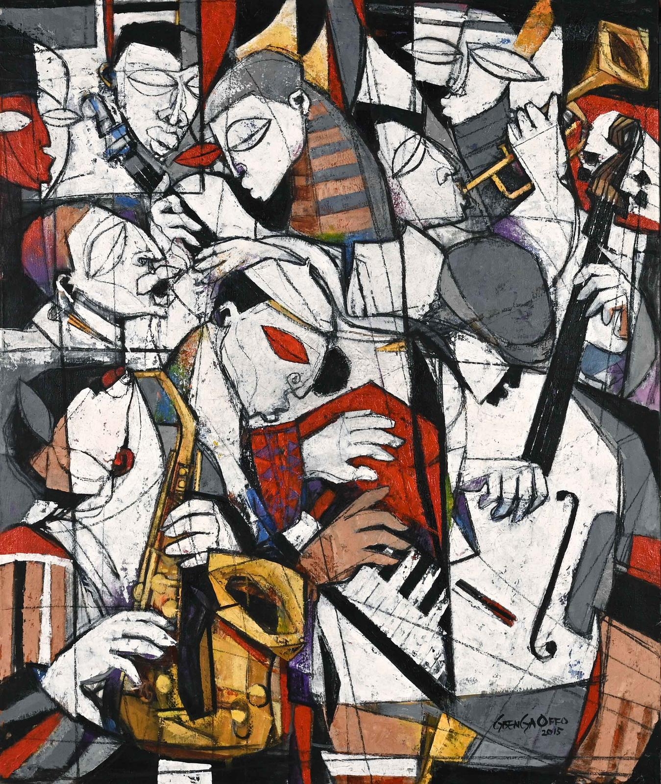 Gbenga Offo | Musicians (2015) | MutualArt