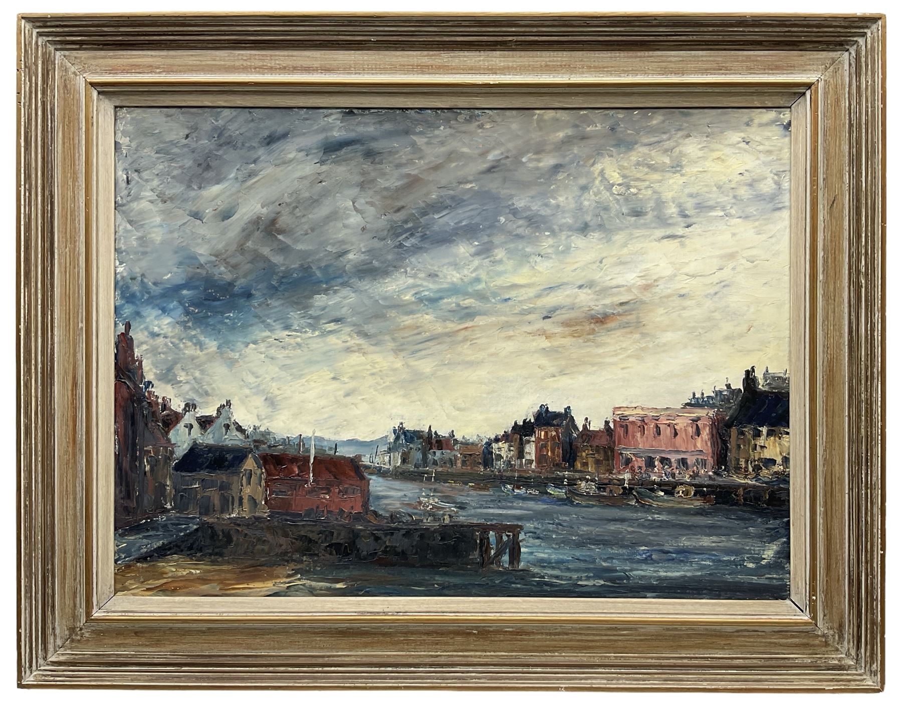 Richard Dimmock | 'Whitby Harbour' (1967) | MutualArt