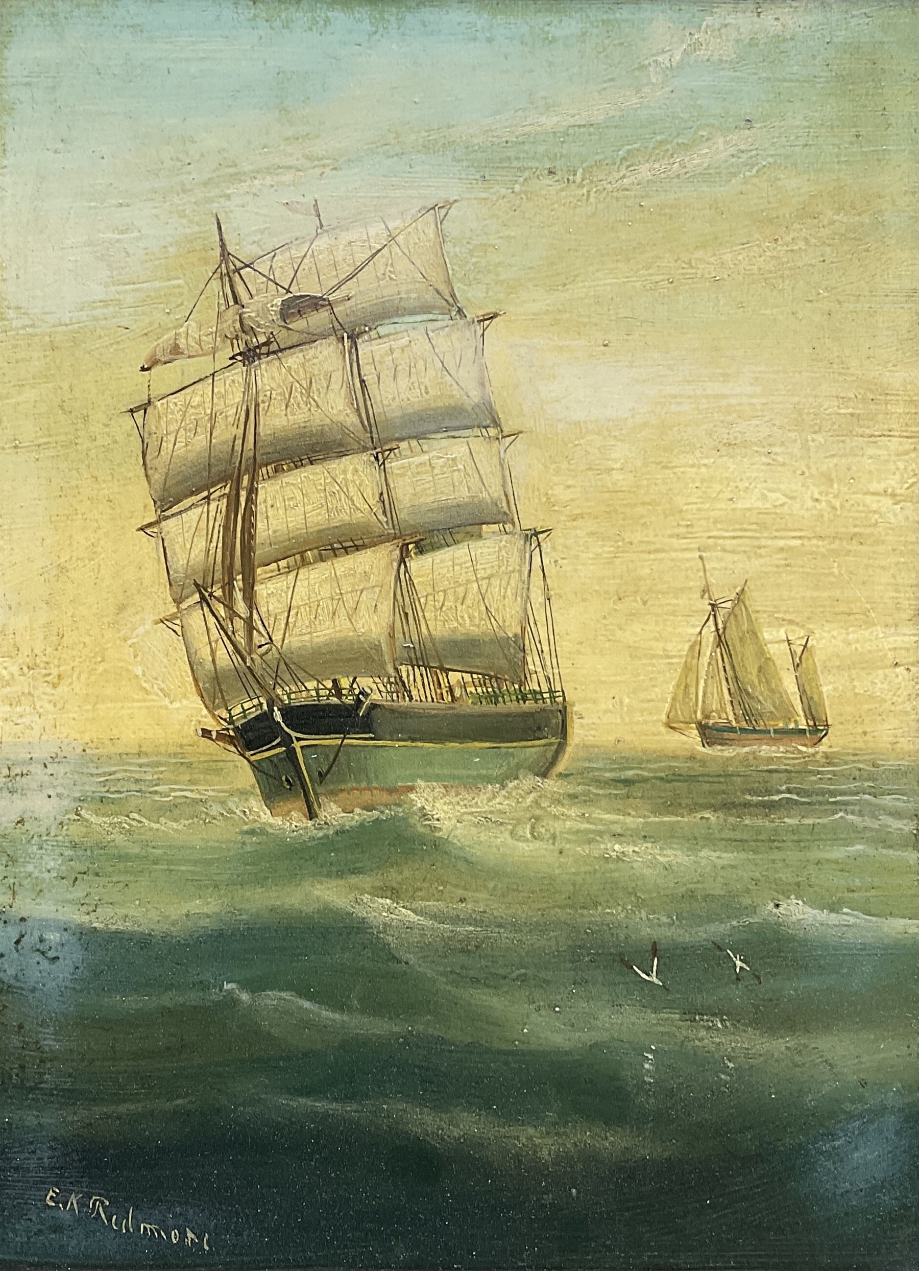 Edward King Redmore | Ships at Full Sail | MutualArt