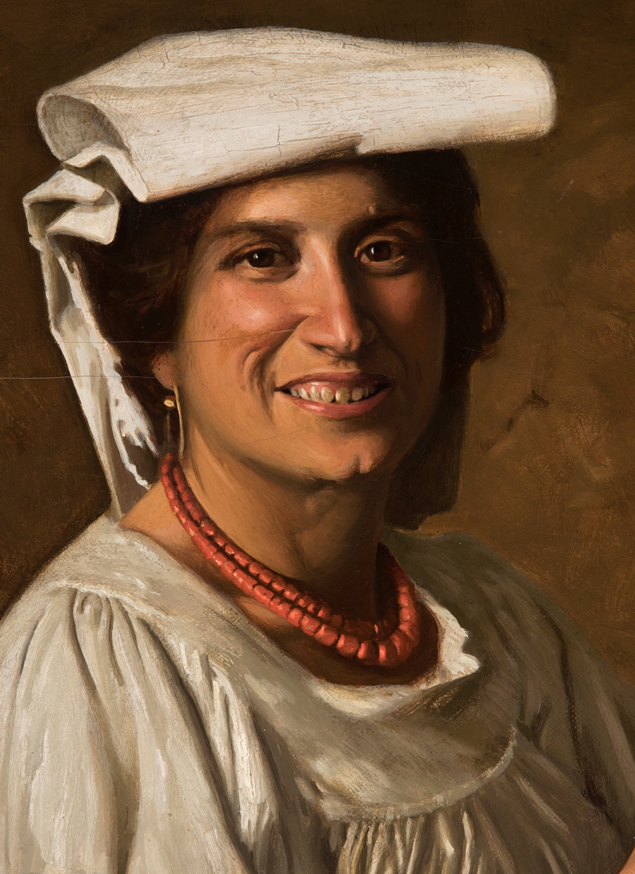 Gustavo Gallardo | Neapolitan Woman with a Pitcher (1922) | MutualArt