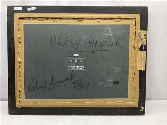 Richard Dimmock | 'Whitby Harbour' (1967) | MutualArt