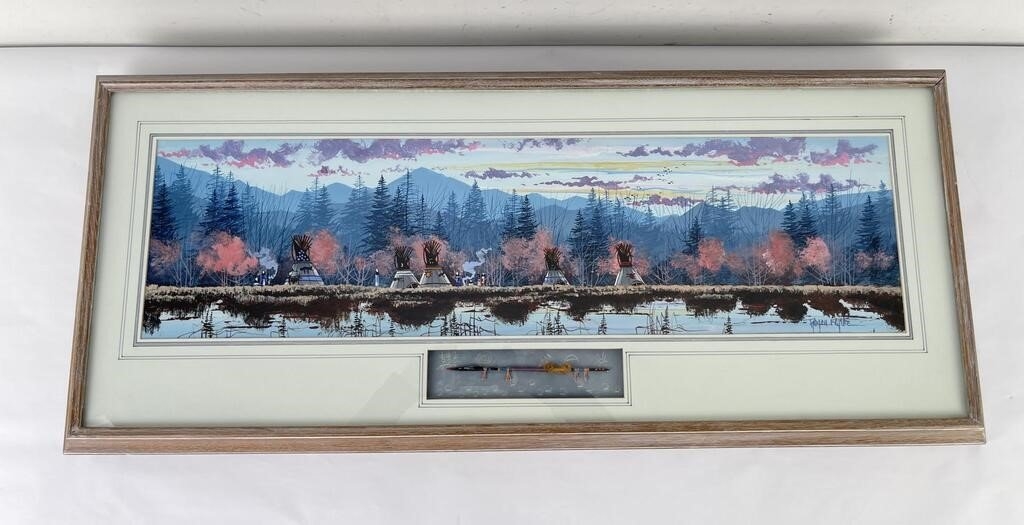 Roger Flythe | Indian Painting | MutualArt