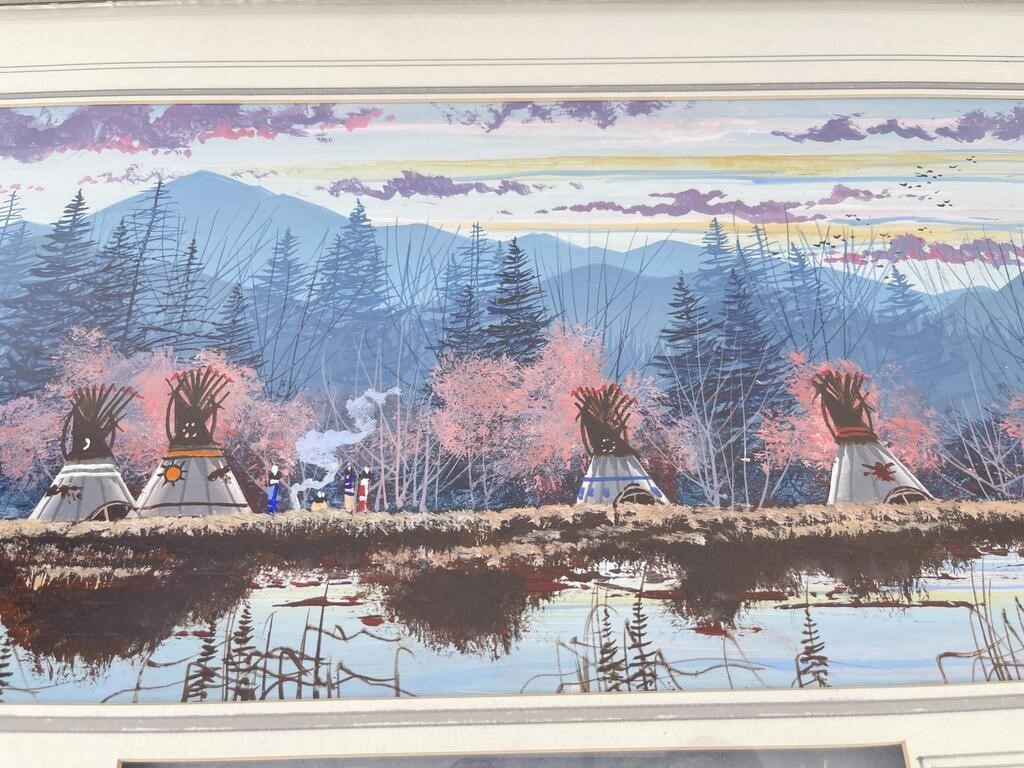 Roger Flythe | Indian Painting | MutualArt