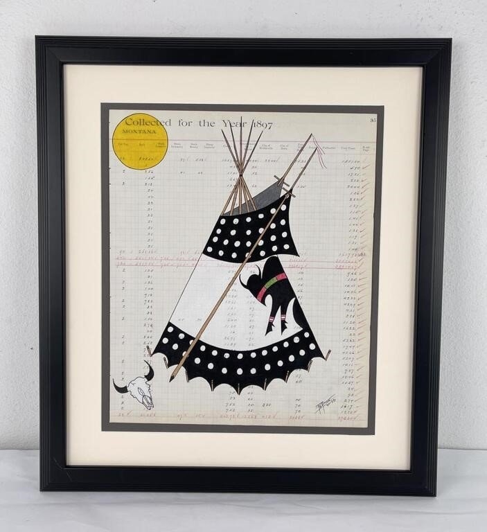 John Isaiah Pepion | White Buffalo Medicine Lodge. | MutualArt
