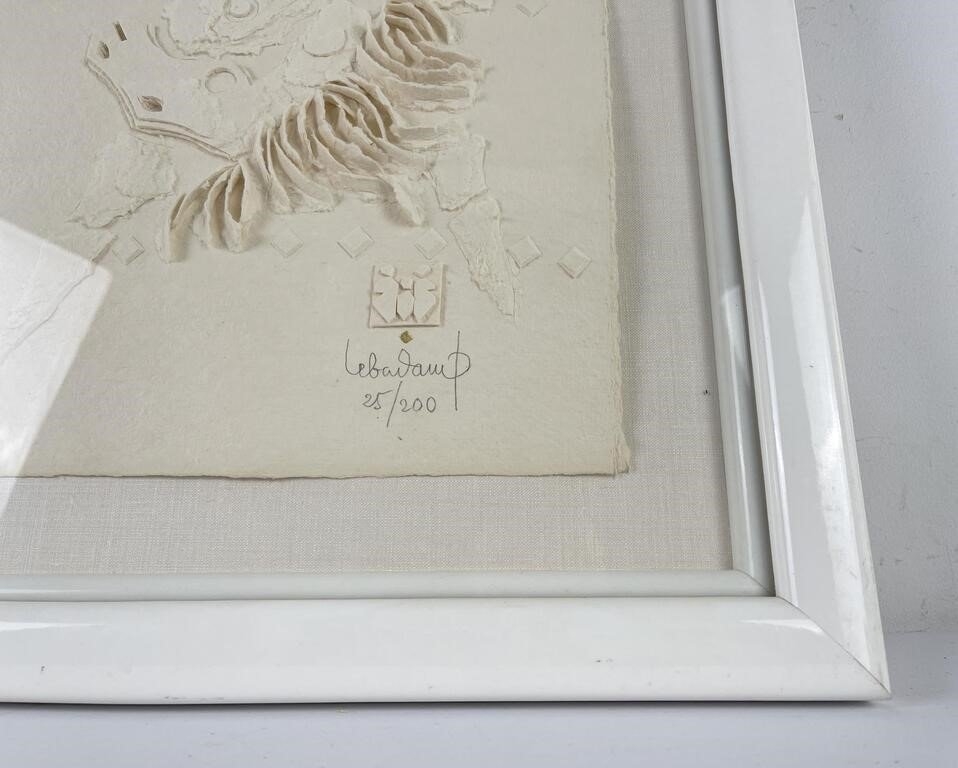 Lebadang | Horse Paper Relief Sculpture | MutualArt