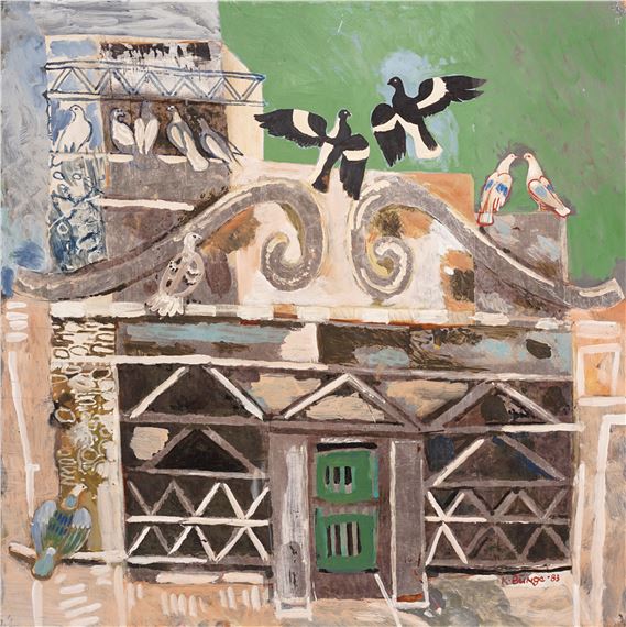 Kurt Bunge | Taubenhaus (1983) | MutualArt