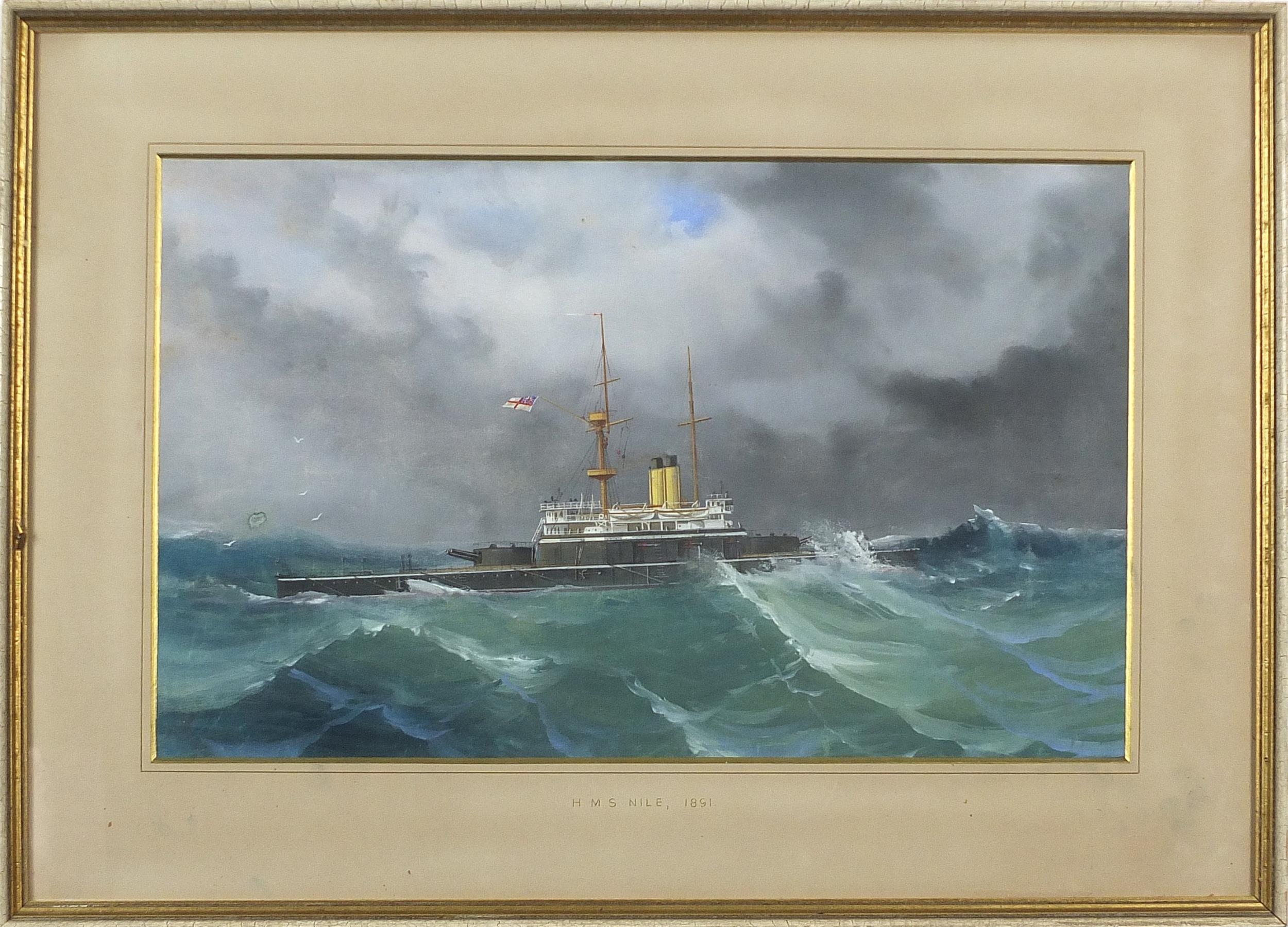 Antonio de Simone | HMS Nile 1891 | MutualArt