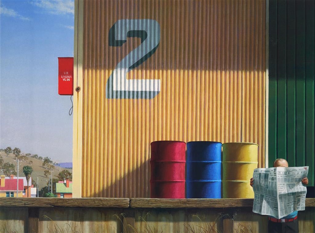 Jeffrey Smart | Matisse at Ashford (2005) | MutualArt