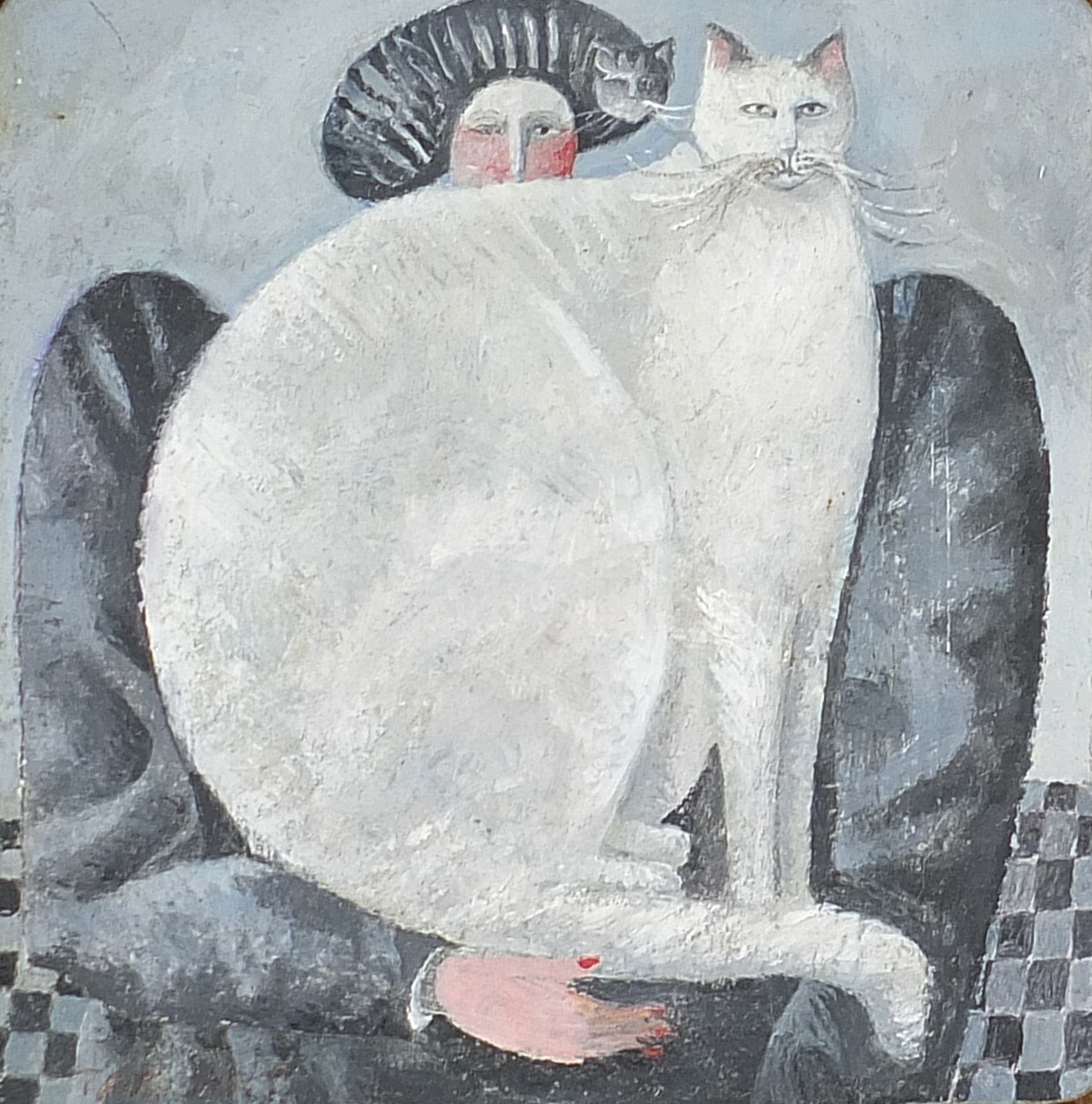 Elizabeth Taggart | Lap cat | MutualArt