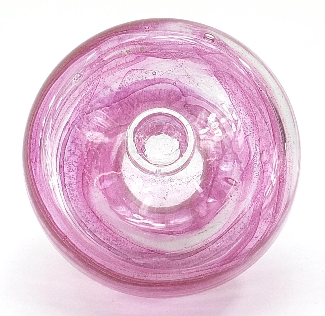 Michael Harris | Isle of White pink glass vase | MutualArt
