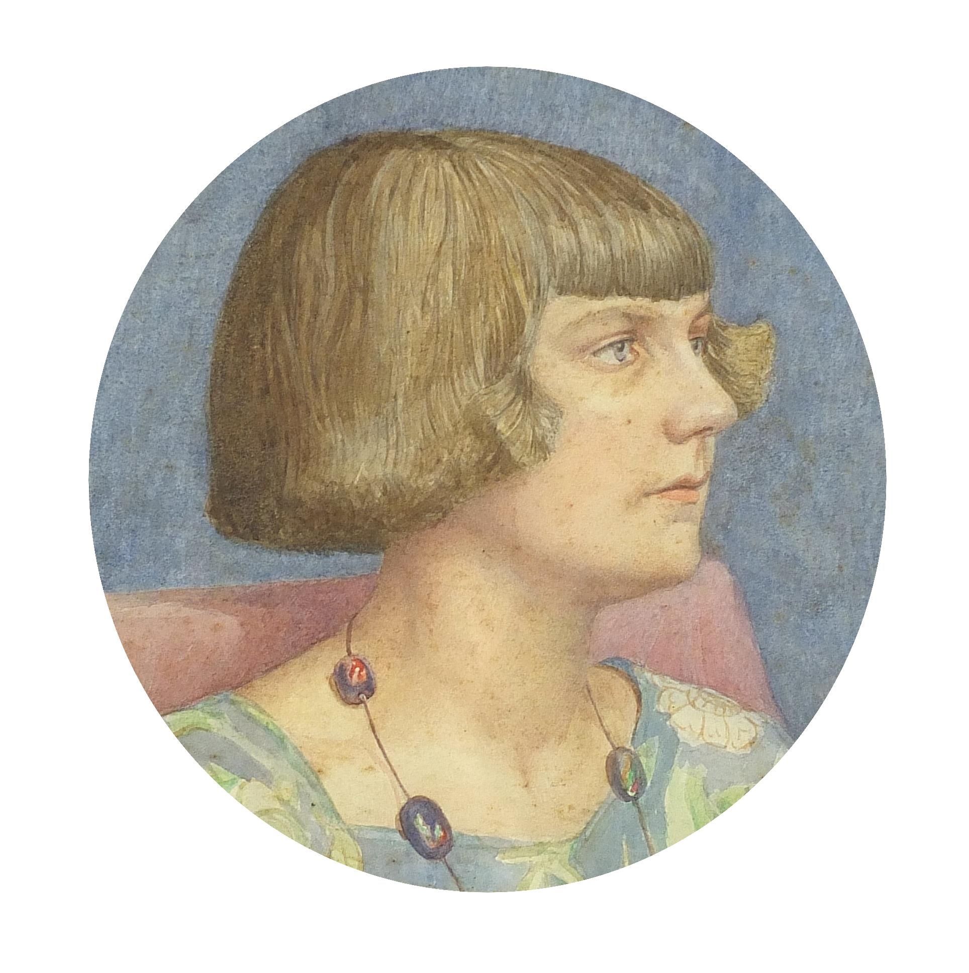 Thomas Capel Walton Smith | Head and shoulders portrait of a female ...