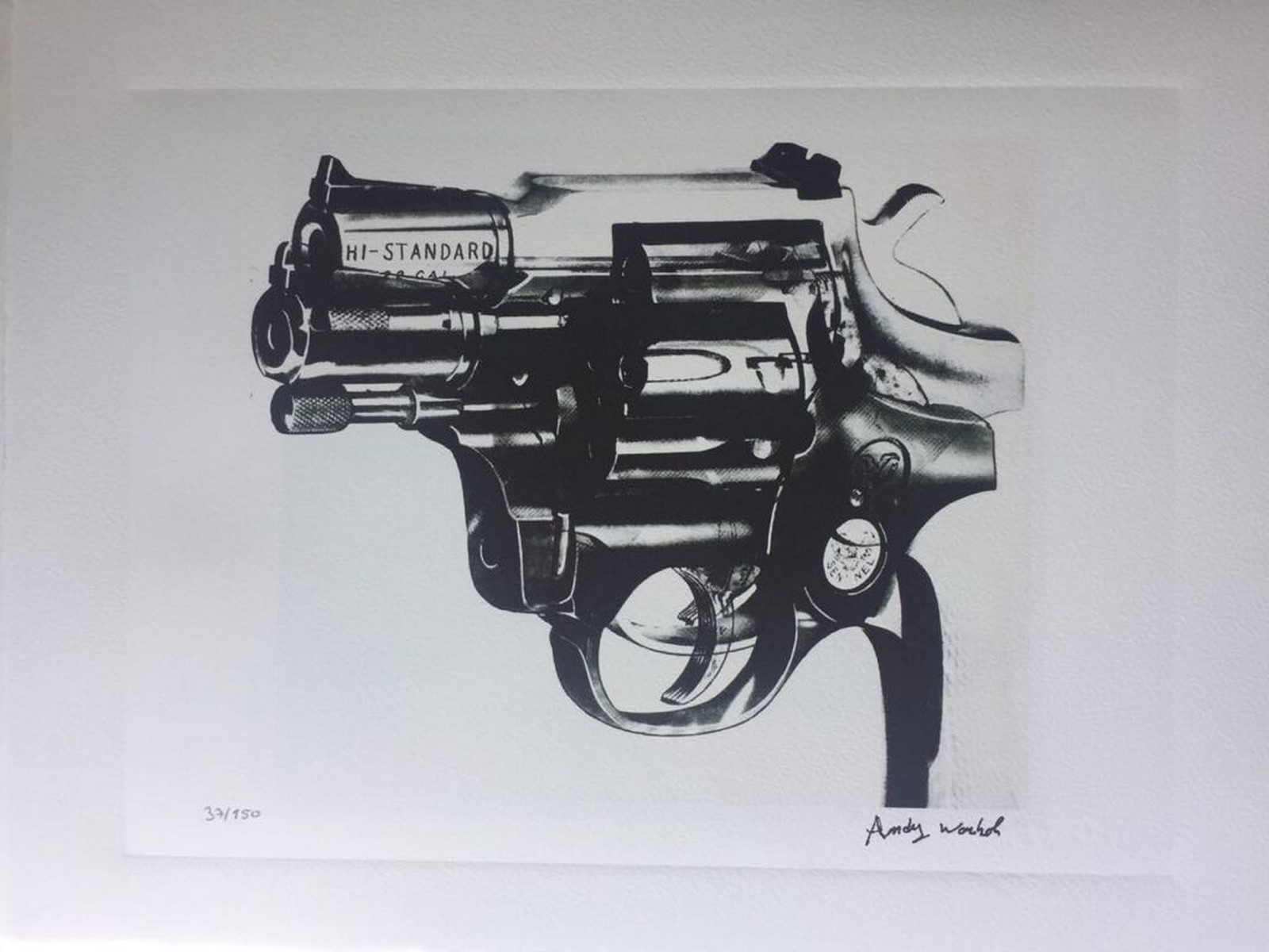 Andy Warhol | Gun | MutualArt