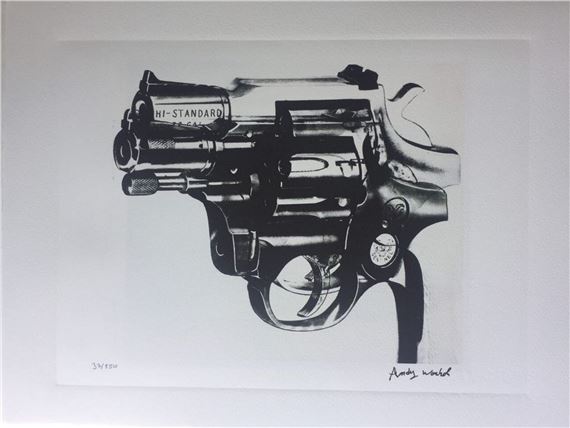 Andy Warhol | Gun | MutualArt