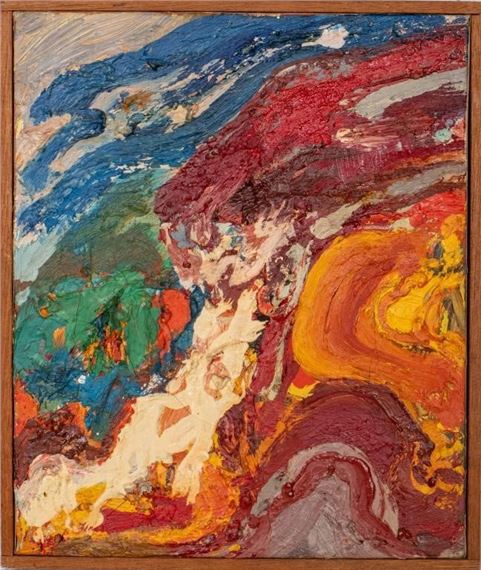 Julius Hatofsky | Untitled: Abstract (1961) | MutualArt