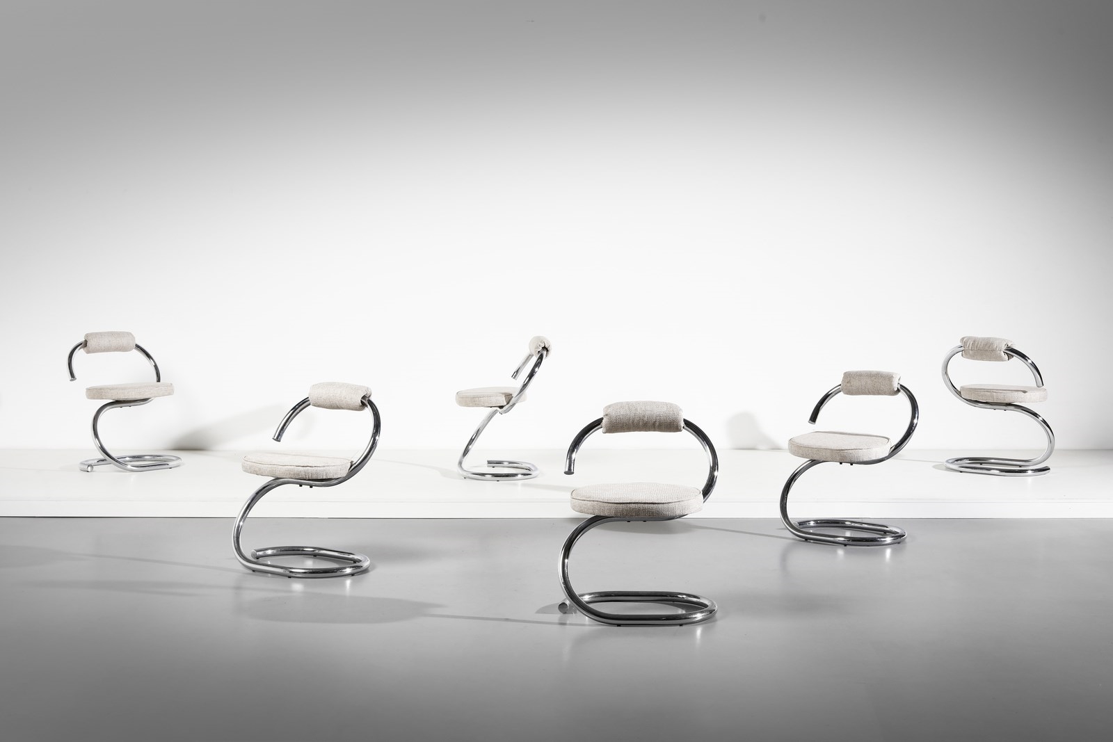 Giotto Stoppino | Six Cobra chairs | MutualArt