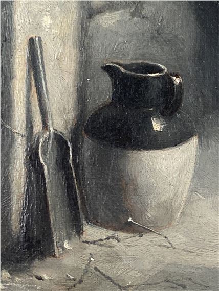 Alfred Duke | terrier in a kitchen | MutualArt