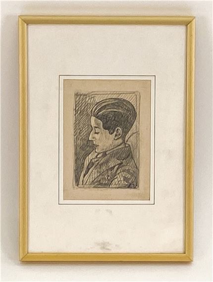 Louis Valtat | portrait of a young man | MutualArt