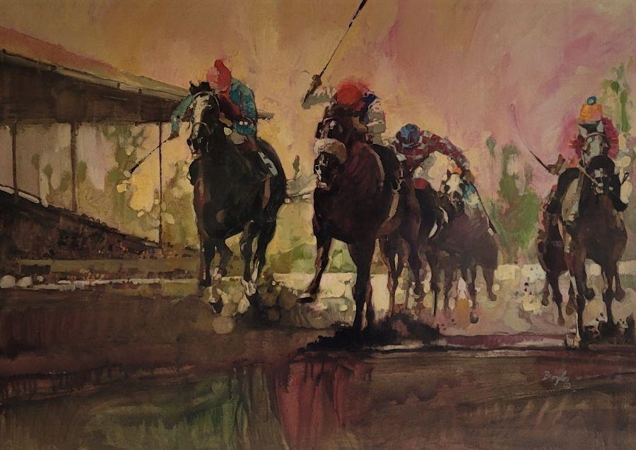 Neil Boyle | The Home Stretch (Late 20th Century) | MutualArt