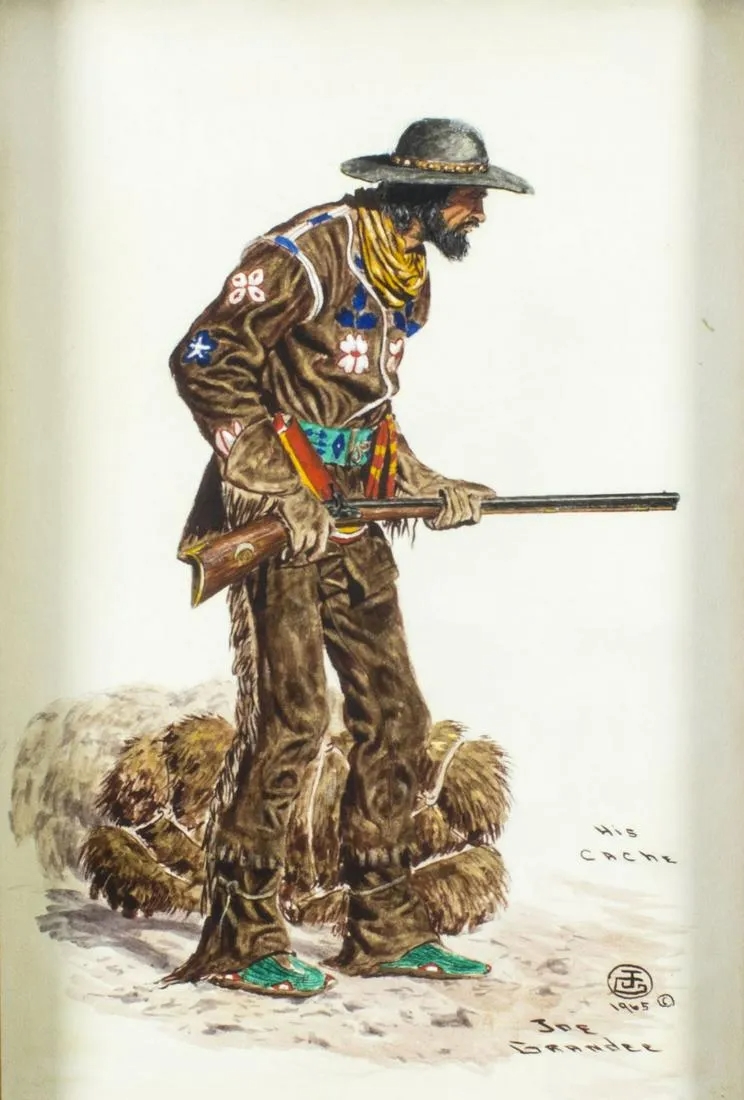 Joe Grandee | Cover Illustration for Frontier Times, Nov 1963 | MutualArt