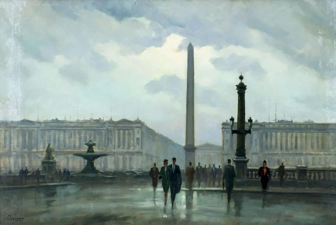 Morgan | Paris Cityscape | MutualArt