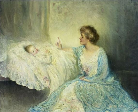 Walter Gilman Page | Mother and Child | MutualArt