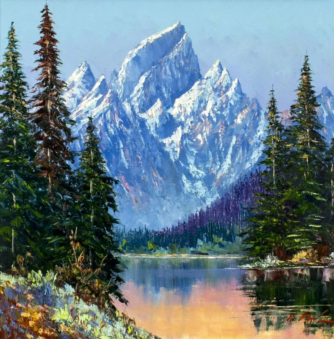 Keith Fay | Mountain Lake Landscape | MutualArt
