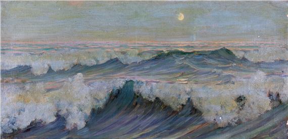 Thomas Alexander Harrison | ON THE RIVER LOING (1901) | MutualArt