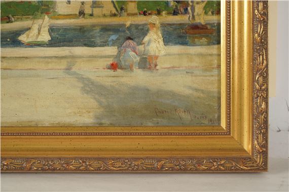 William Castle Keith | DANS LE JARDIN DU LUXEMBOURG (1911) | MutualArt