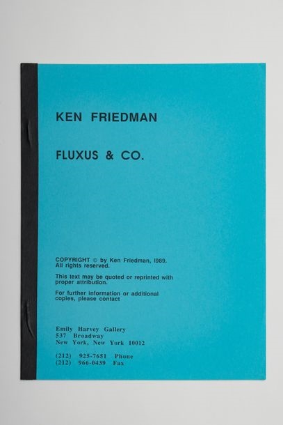 Ken Friedman | Set of four prints | MutualArt