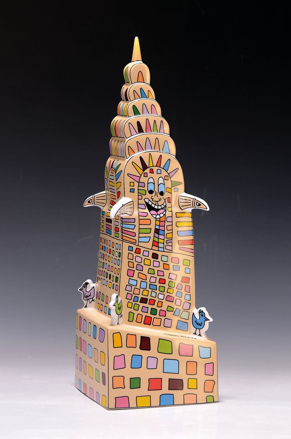 James Rizzi | Highway to the Sky | MutualArt