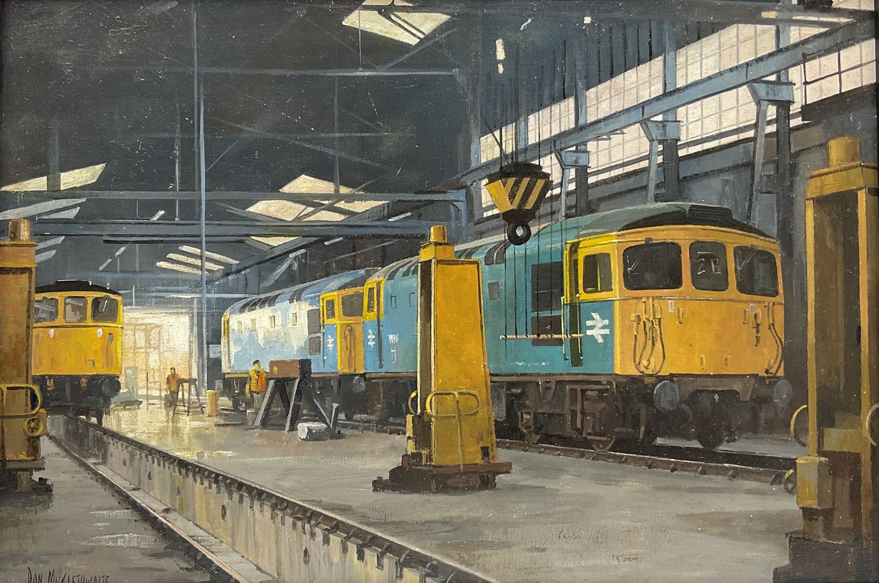 Don Micklethwaite | Eastleigh Locomotive Engine Works | MutualArt