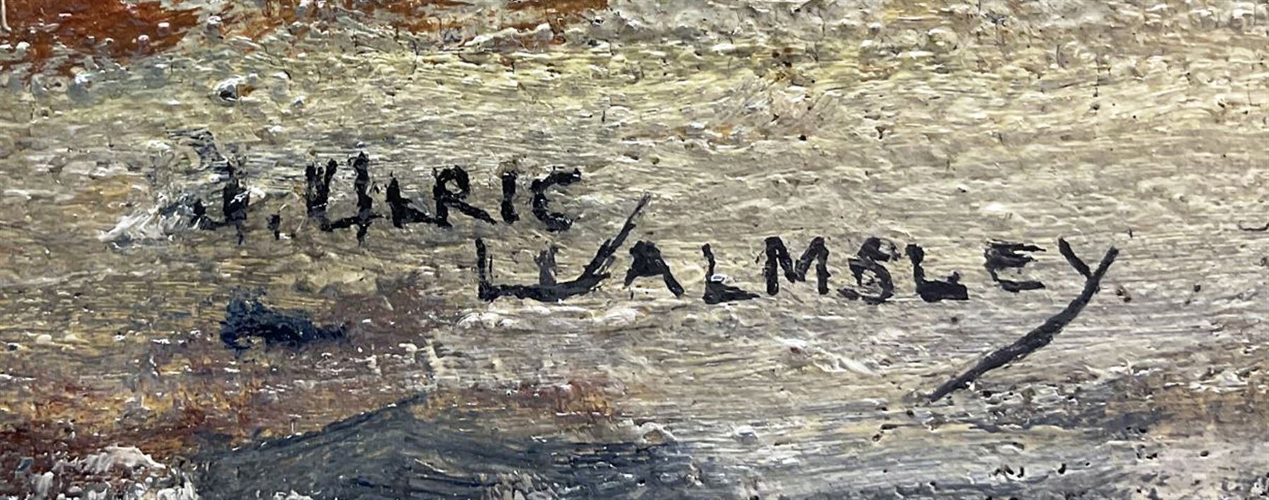 James Ulric Walmsley | The Landing and Seawall Robin Hoods Bay | MutualArt