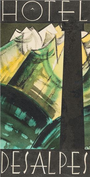 Bernhard Nowak-cavon | Hotel des Alpes | MutualArt