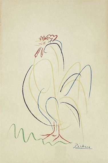 Pablo Picasso | Rooster | MutualArt