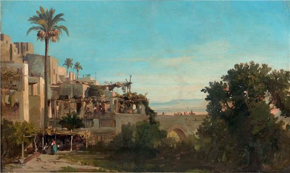 Prosper-Georges-Antoine Marilhat | View of Lebanon | MutualArt
