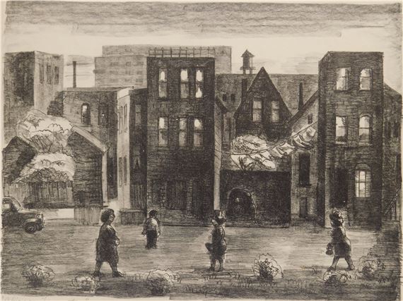 William Jacobs | Chicago Tenements (1940) | MutualArt