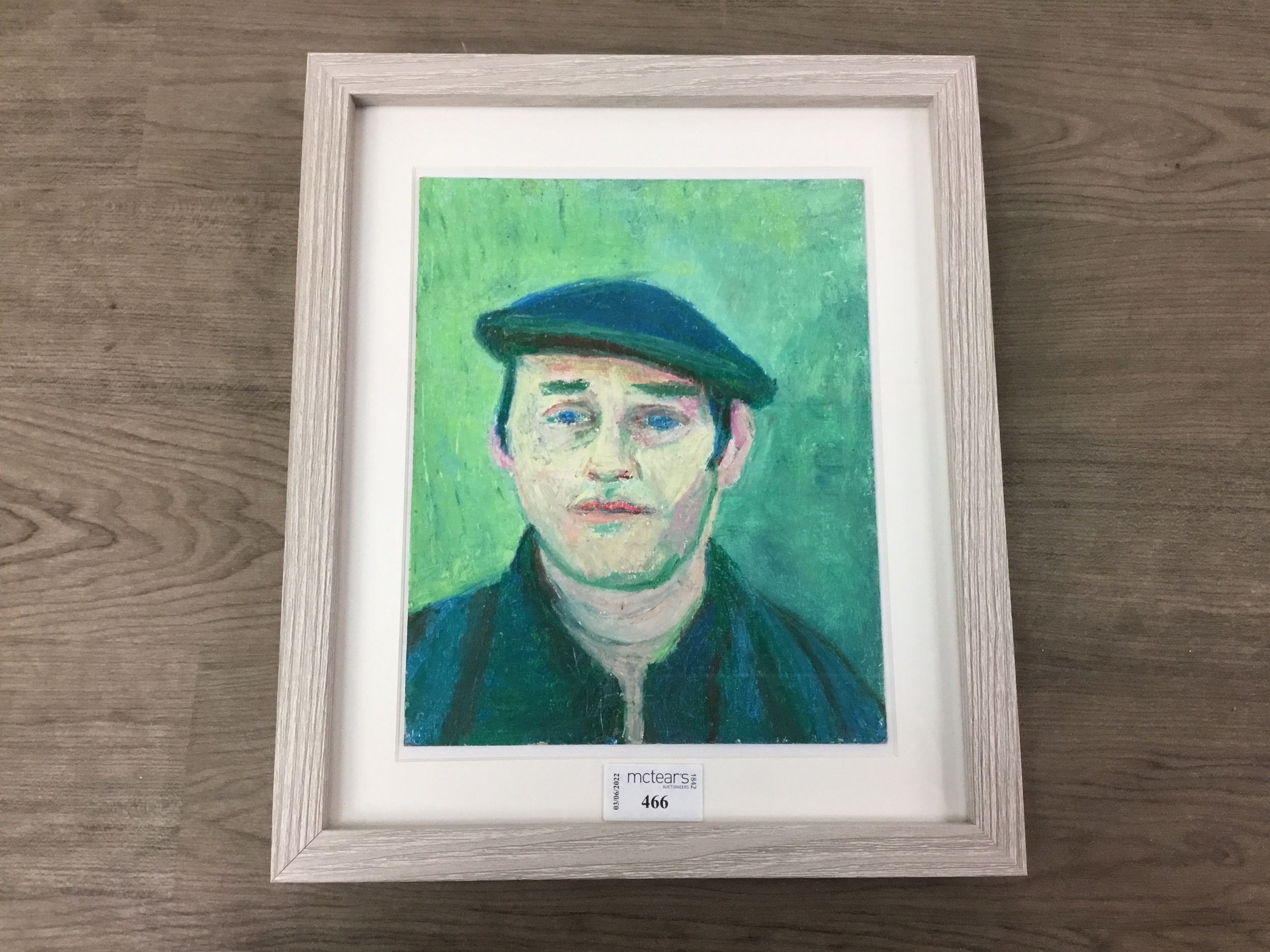Brian Morley | MAN IN A BERET | MutualArt