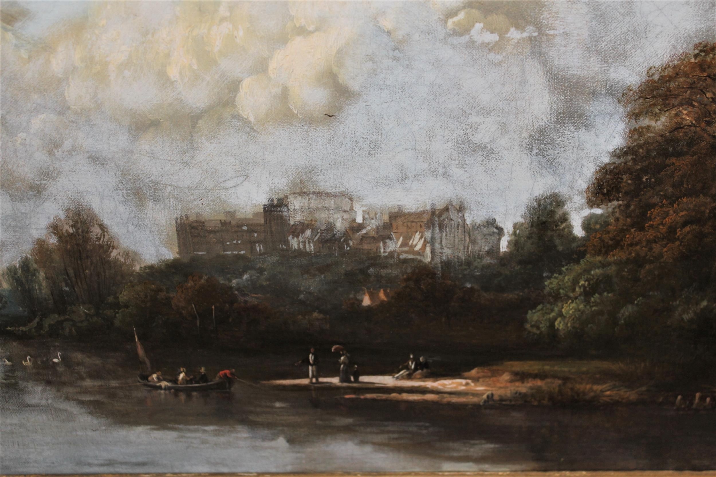 Thomas Pyne | Windsor Castle from the Thames | MutualArt