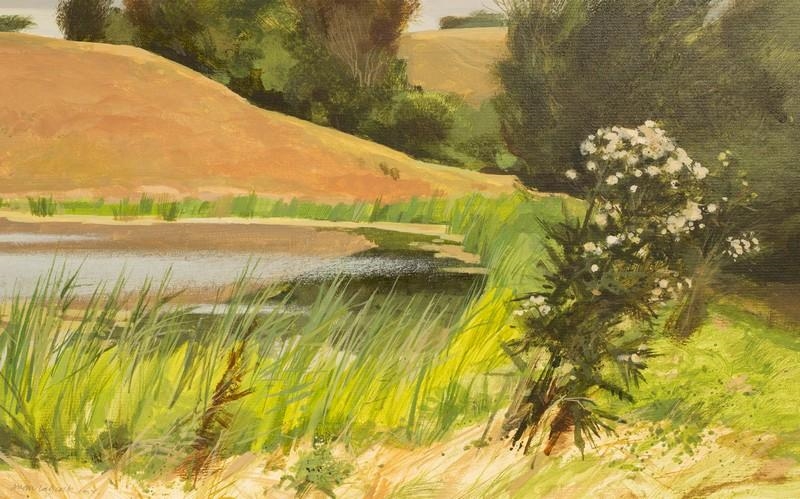 Allan Laycock RWA | Canal Pound | MutualArt