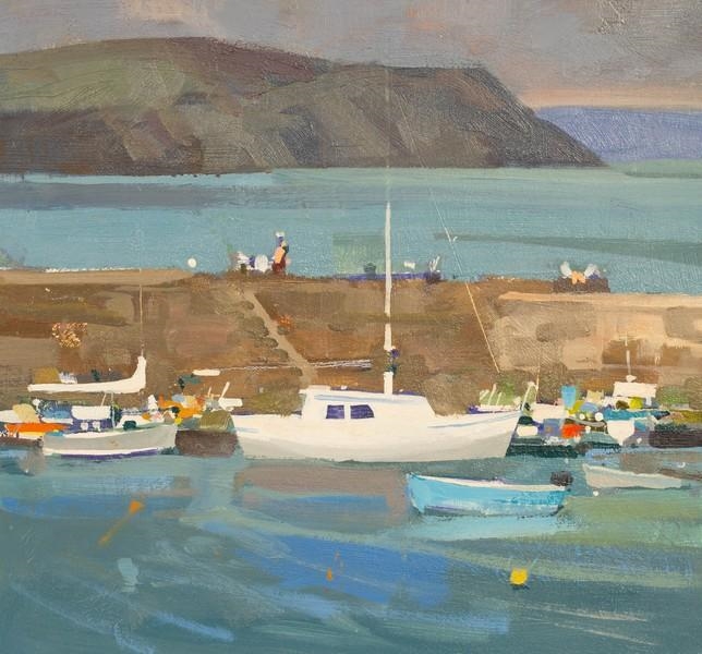 Allan Laycock RWA | **SOLD** Harbour Wall | MutualArt