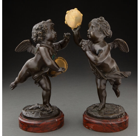 Claude Michel Clodion | Putti with Instruments | MutualArt