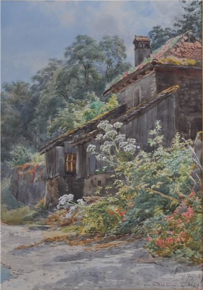 Charles Jones Way | A neglected corner (1889) | MutualArt