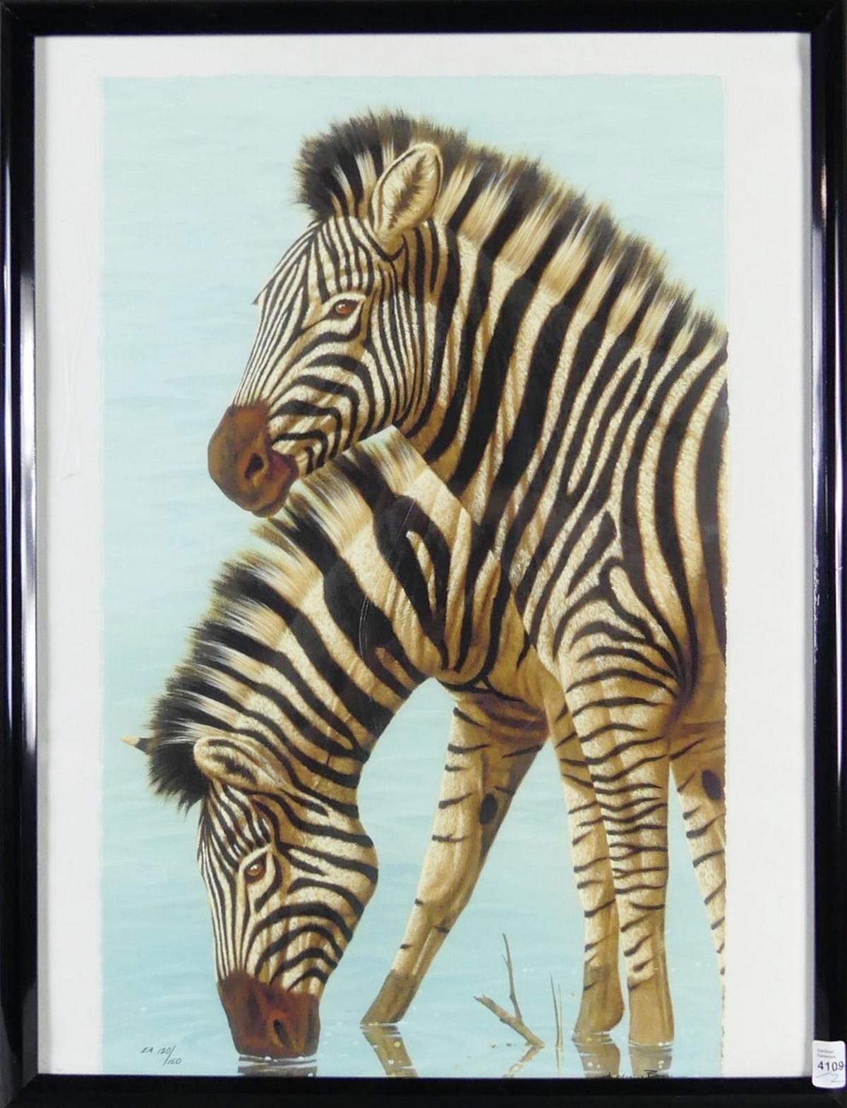 Andrew Bone | Zebras | MutualArt
