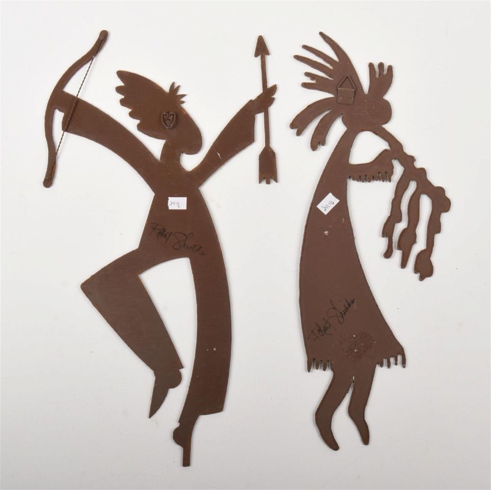 Robert Shields | Two Robert Shields Metal Dancers Wall Art Pieces ...