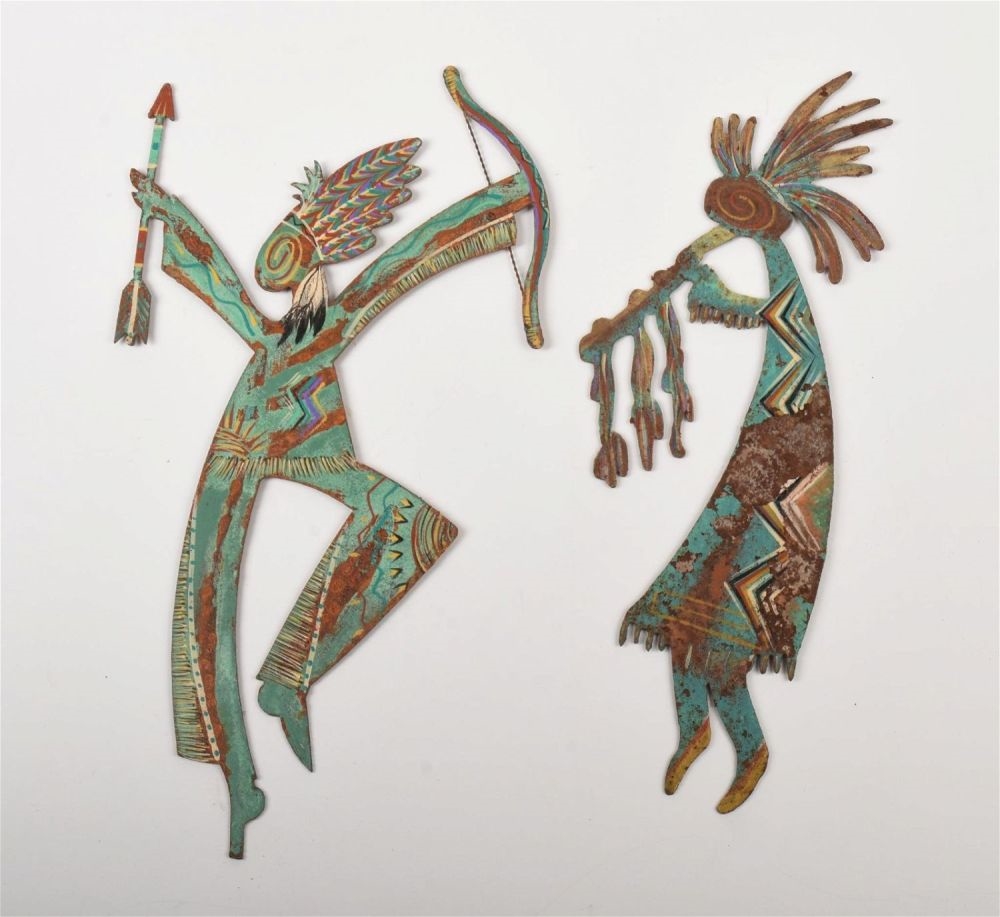 Robert Shields | Two Robert Shields Metal Dancers Wall Art Pieces ...
