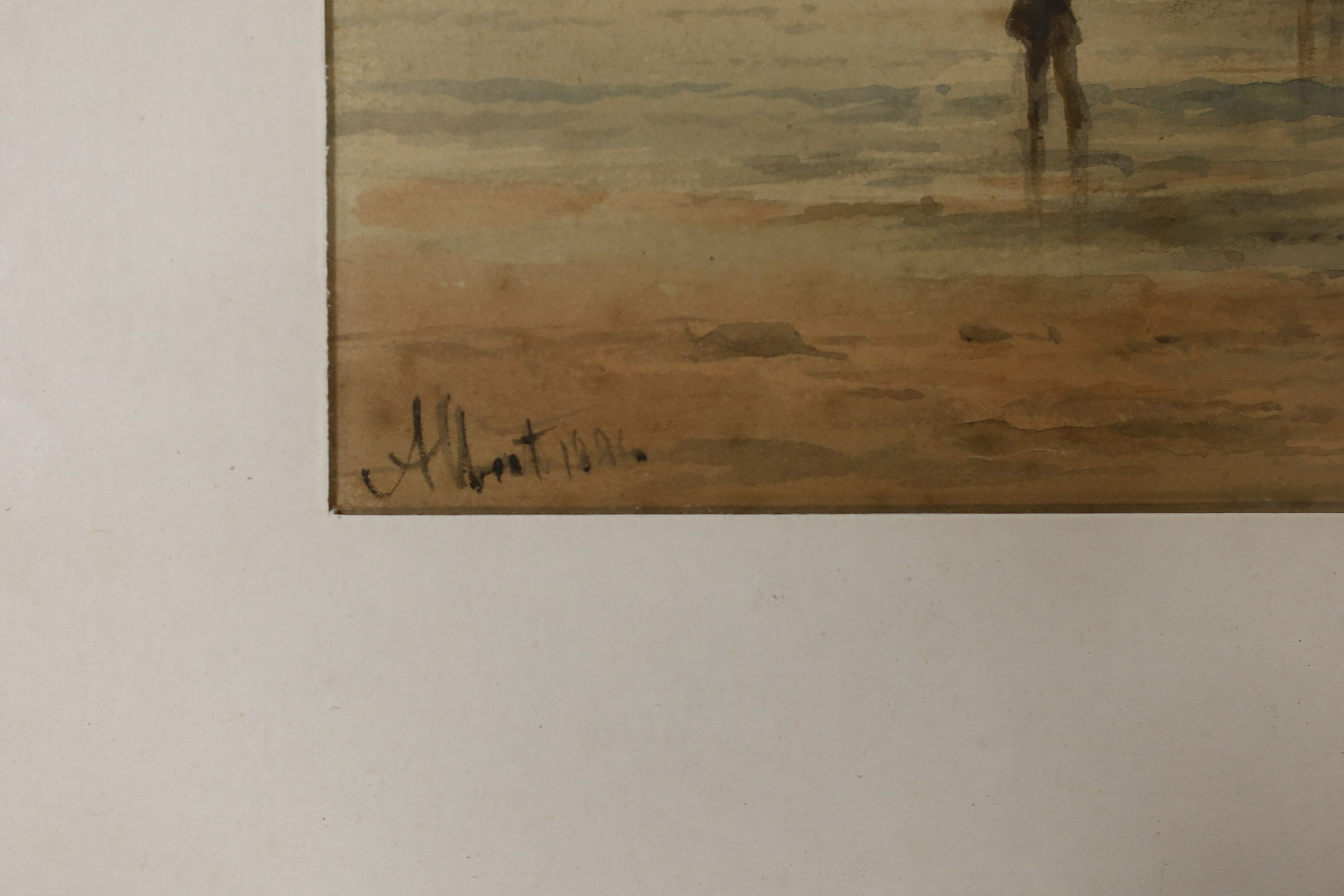 Albert Ernest Markes | 'Fishing boats unloading the catch' (1886 ...