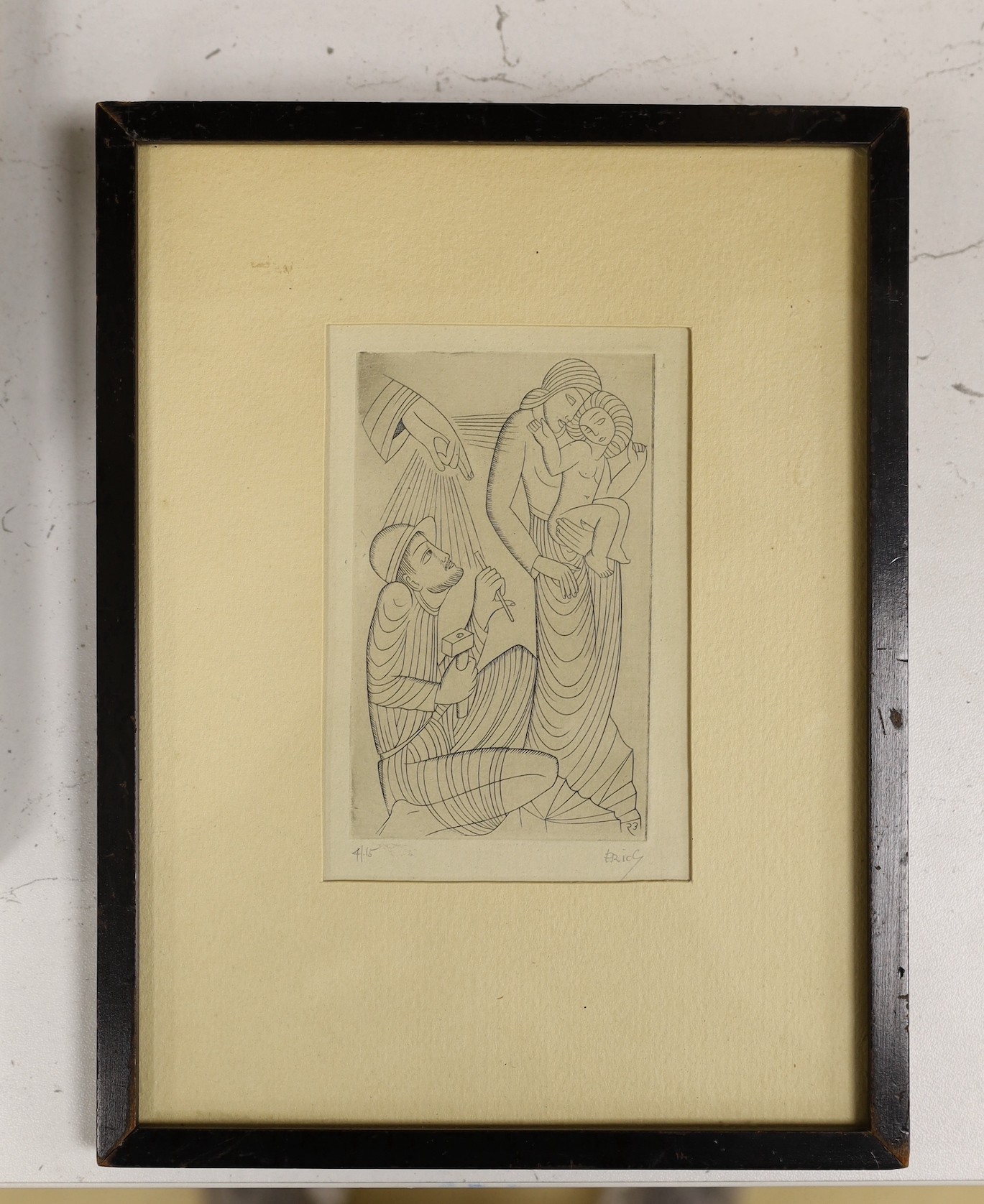 Eric Gill | The Holy Family | MutualArt