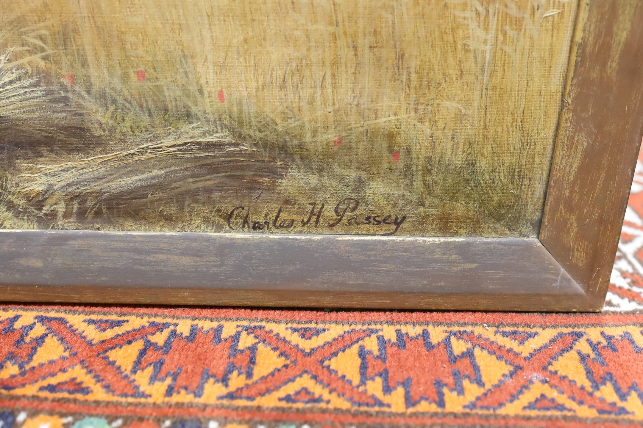 Charles Henry Passey | Harvesters in a landscape | MutualArt